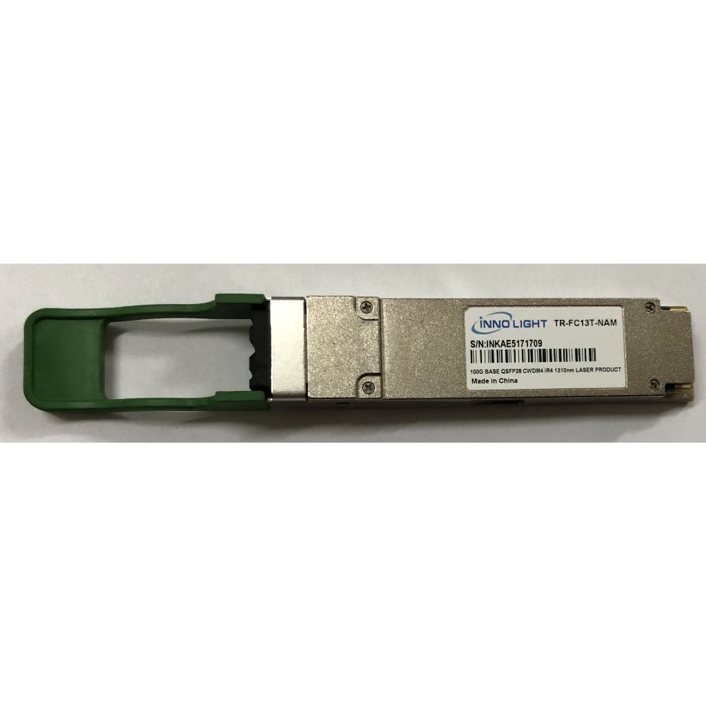 โมดูลรับส่งสัญญาณออปติคอล Innolight 100G QSFP28 CWDM IR4 1310nm TR ...