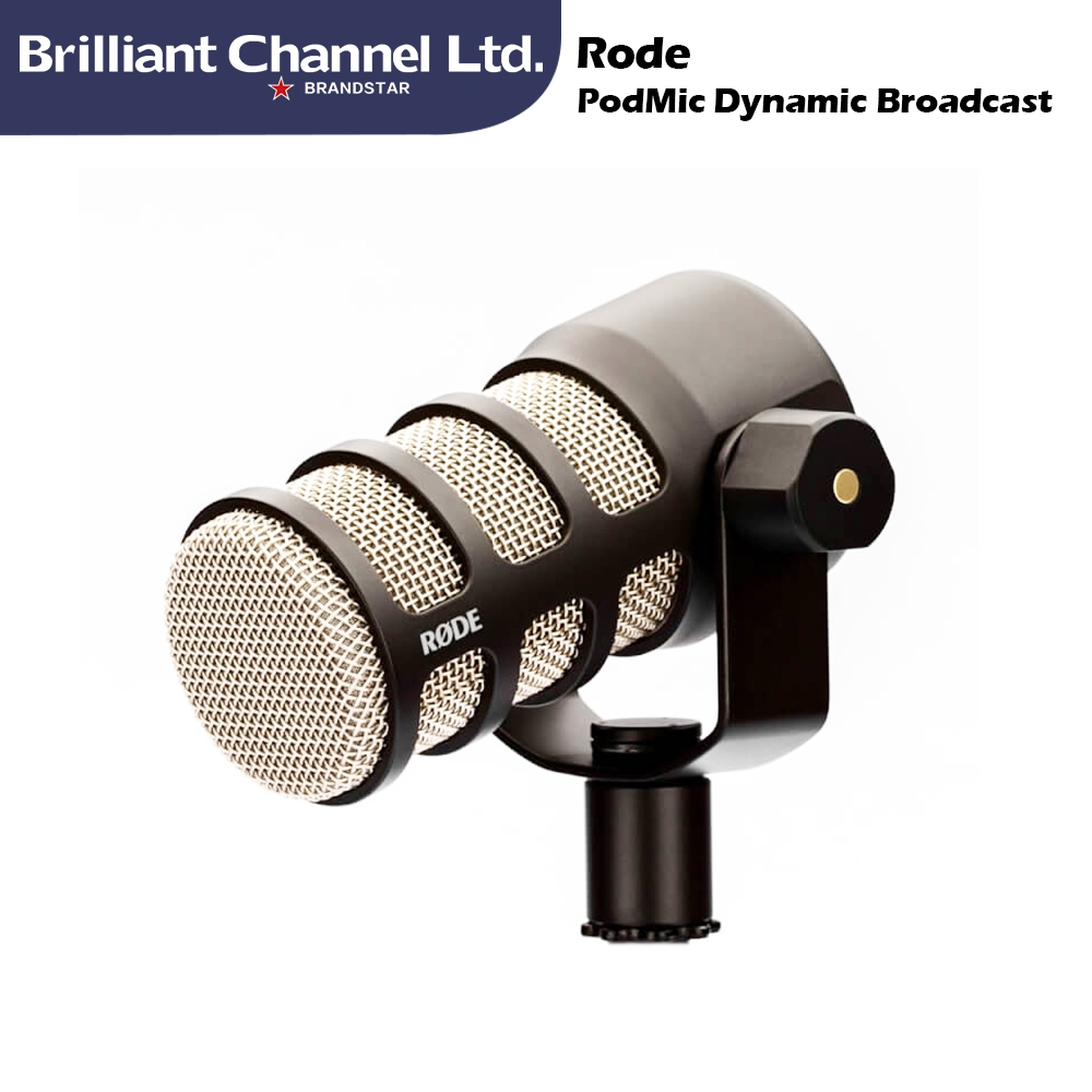 RODE PodMic Dynamic Broadcast Microphone | Shopee Thailand