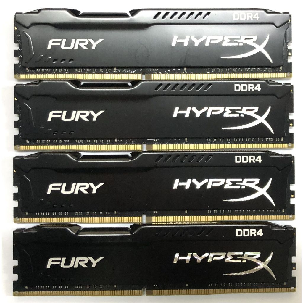 Ddr4 GAMING RAM Kingston HyperX FURY 8GB 16GB 32GB 2133 2400 2666 3200MHZ DIMM PC DESKTOP MEMROY ...