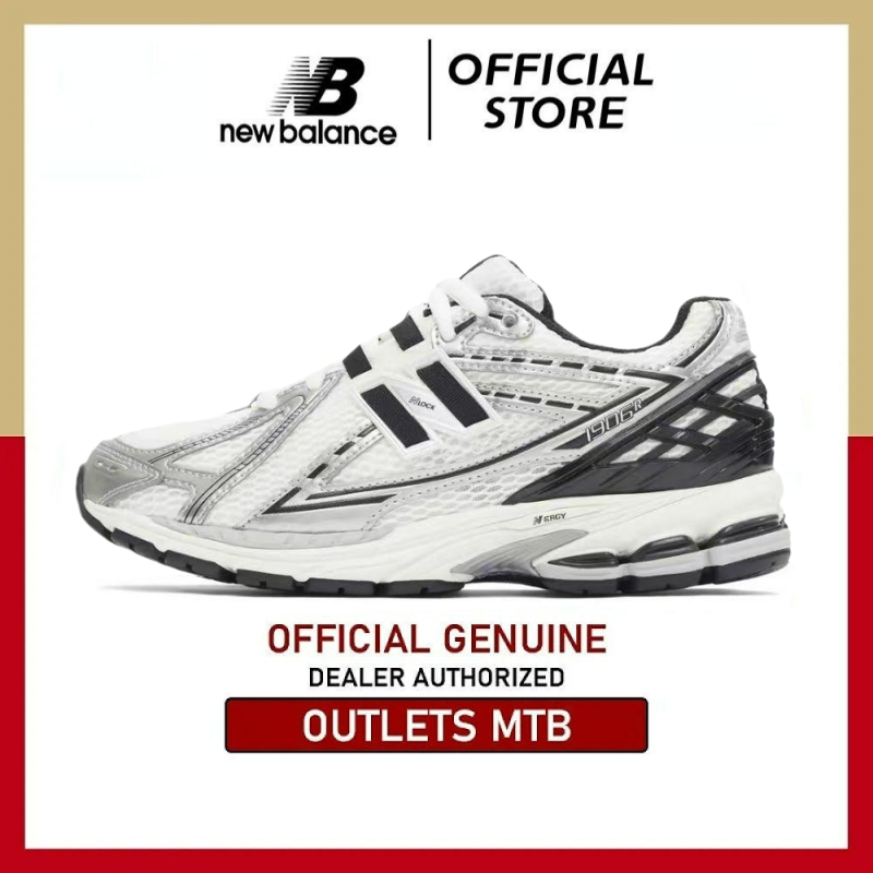 【ต้นฉบับ】New Balance NB 1906R M1906RER สีเงินสีดำรองเท้าวิ่งสำหรับ ...
