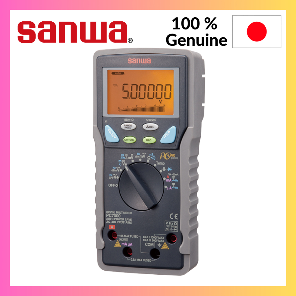 [AUTHENTIC] Sanwa True RMS digital multimeter with PC connectivity ...