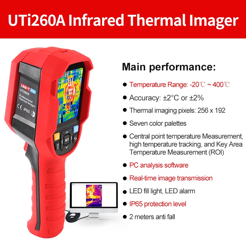 UNI-T UTi260B Thermal Imager กล้องถ่ายภาพความร้อน infrared thermal ...