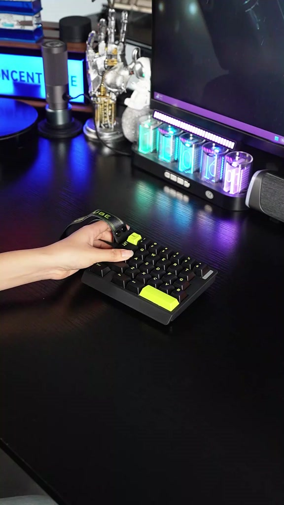 FURYCUBE M30HE Magnetic RT Mechanical Keyboard 8Khz RGB คีย์บอร์ดแบบมี ...