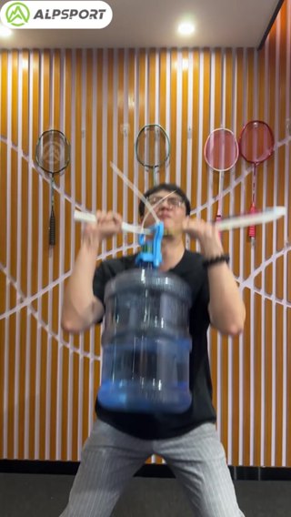 ALP QY 2.0 4U Max 38LBS ไม้แบดมินตันลายมังกรทอง Ori เดี่ยว YouLong ...