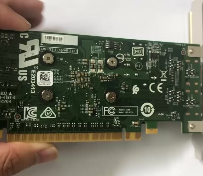 Nvidia GEFORCE GT 730 745 QUADRO K600 K620 NVS 510 Dell AMD Radeon R5 ...