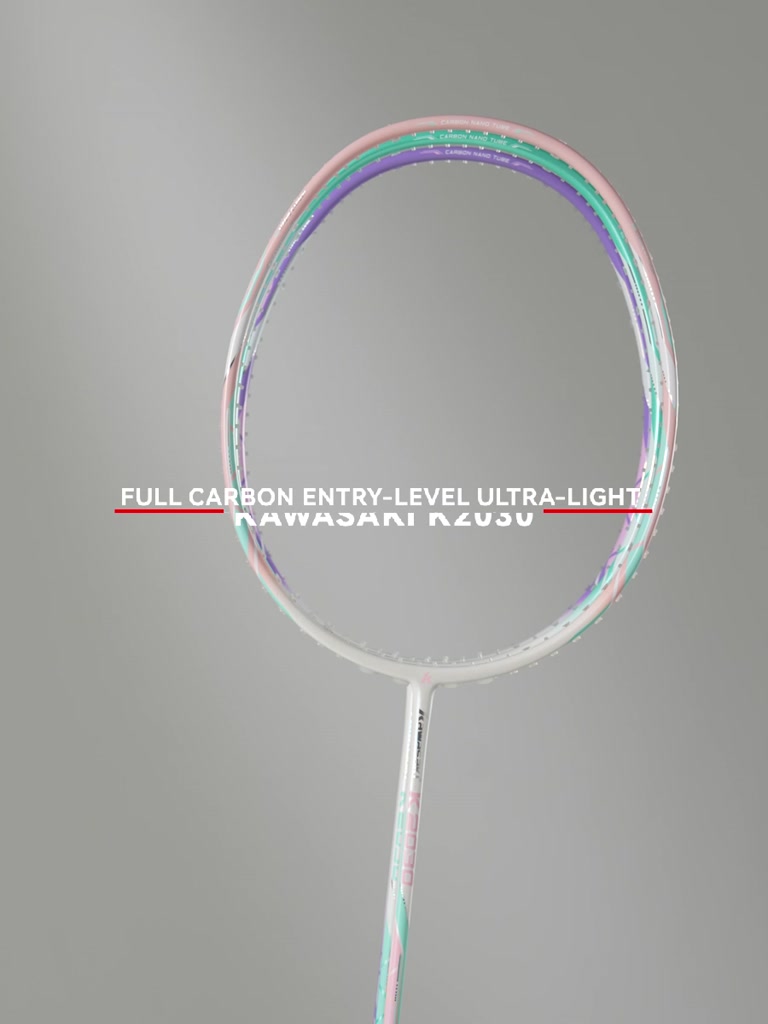 KAWASAKI ไม้แบดมินตันคาวาซากิ K2030 5U 18-30LBS เหมาะสําหรับผู้เล่น ...