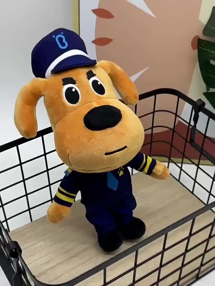 ตุ๊กตาการ์ตูน นายอำเภอลาบราดอร์ Sheriff Labrador Dobie Papillon Plush ...