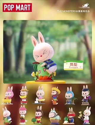 ของแท้ POPMART POPMART THE MONSTERS labubu Fruit Series labuu Mystery ...