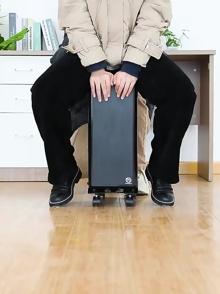 MAO ฐานรองCPU Simple Metal Storage Bracket ที่วางเคสคอม พร้อมล้อ ปรับ ...