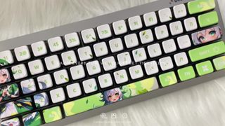 Genshin Impact Theme Nahida Keycap 125 คีย์ PBT Sax Profile Dye-sub ...