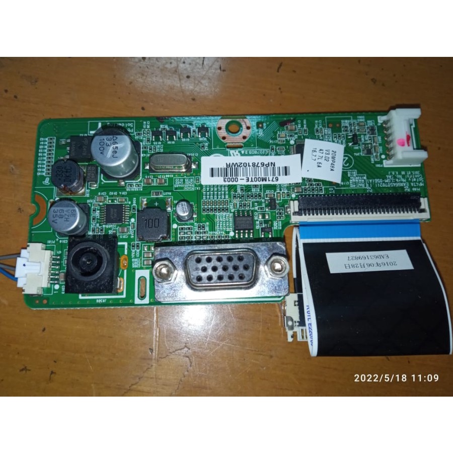 เมนบอร์ดเมนบอร์ด Mobo LED Monitor LG 20MP48A | Shopee Thailand