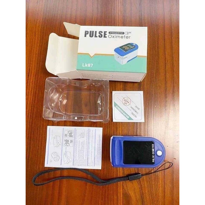 เครื่องวัดออกซิเจนปลายนิ้ว FINGERTIP Oximeter Pulse รุ่น Lk87 เครื่อง ...