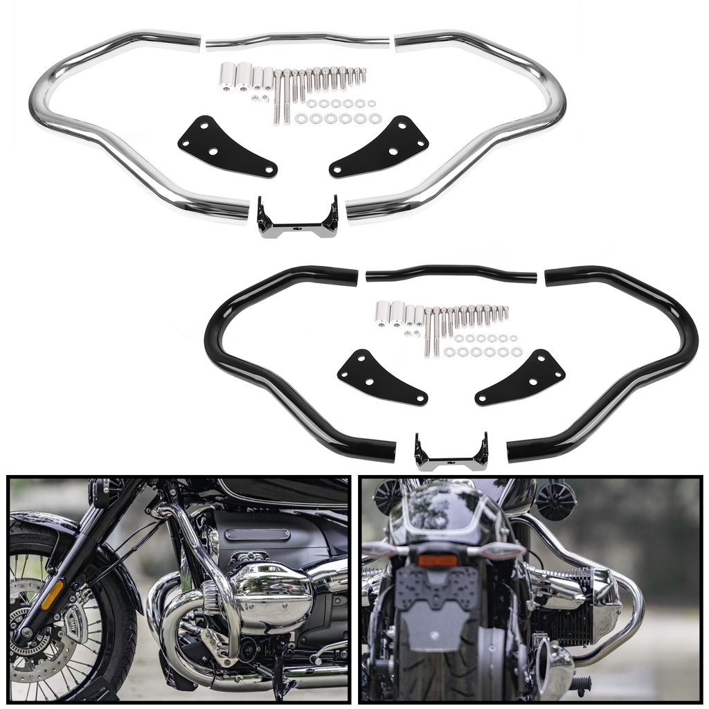 Motorcycle Crash Bars Bar Highway Engine Guard Bumper Protector Stunt ...