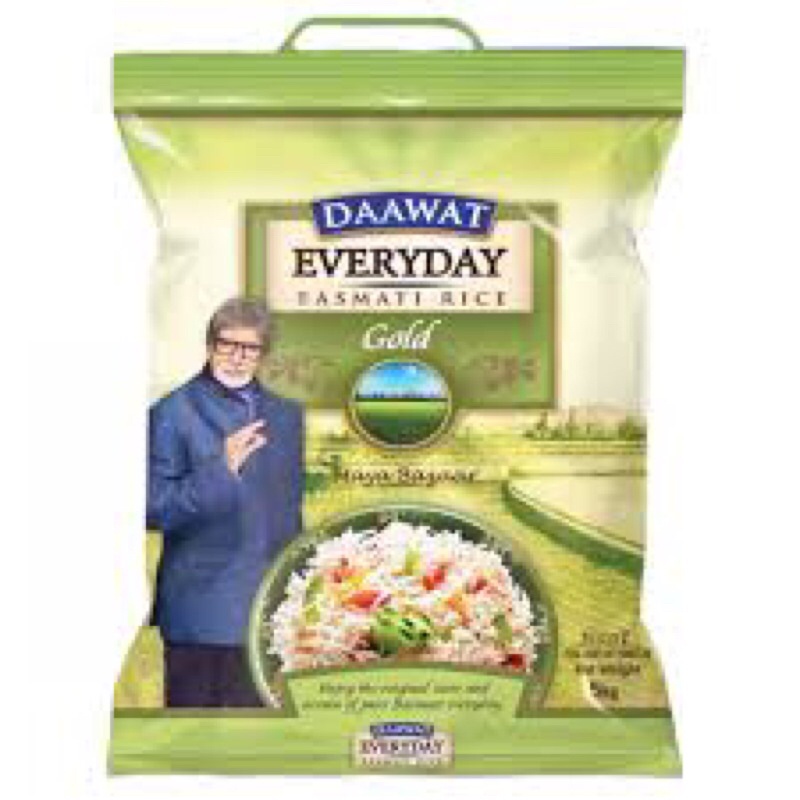 Daawat Everyday Gold Basmati Rice 5kg | Shopee Thailand