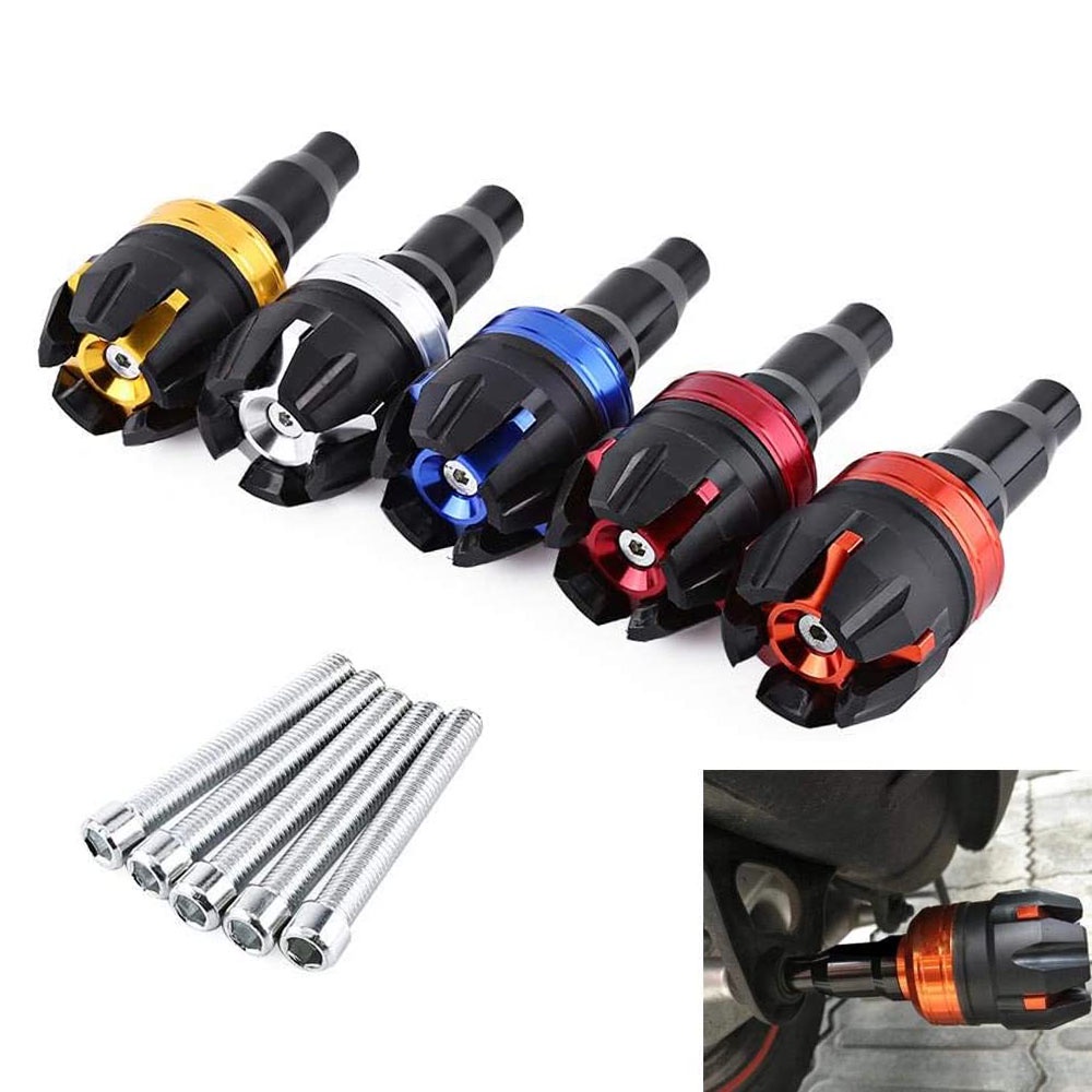 Motorcycle Protection Rod Engine Anti-falling Frame Slider Cap M10 10mm ...