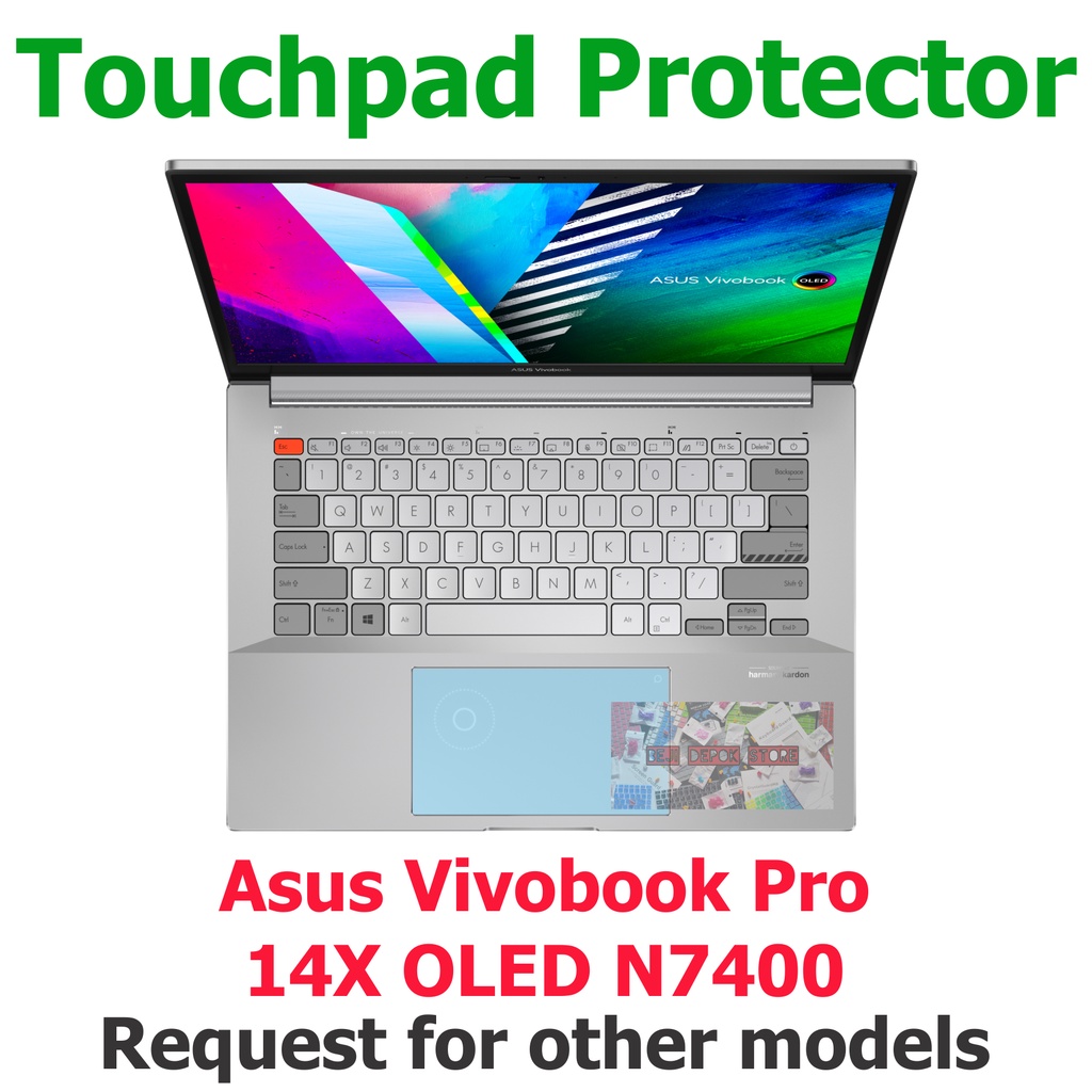 ทัชแพด Trackpad Trackpad Protector Cover Anti-Scratch Asus Vivobook Pro ...
