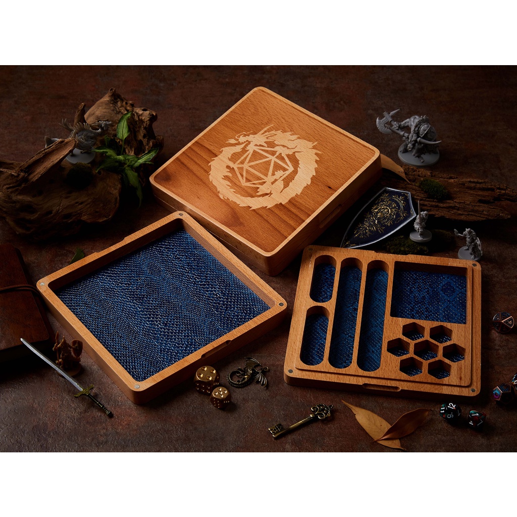 DND Dice Box (Product does not include dice) | Dice Vault | Blue Scale ...