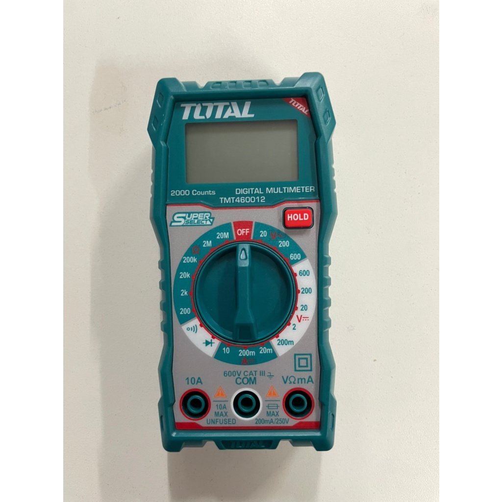 Total ดิจิตอล มัลติมิเตอร์ เครื่องวัดแรงดันไฟฟ้า เครื่องวัดกระแสไฟฟ้า ...