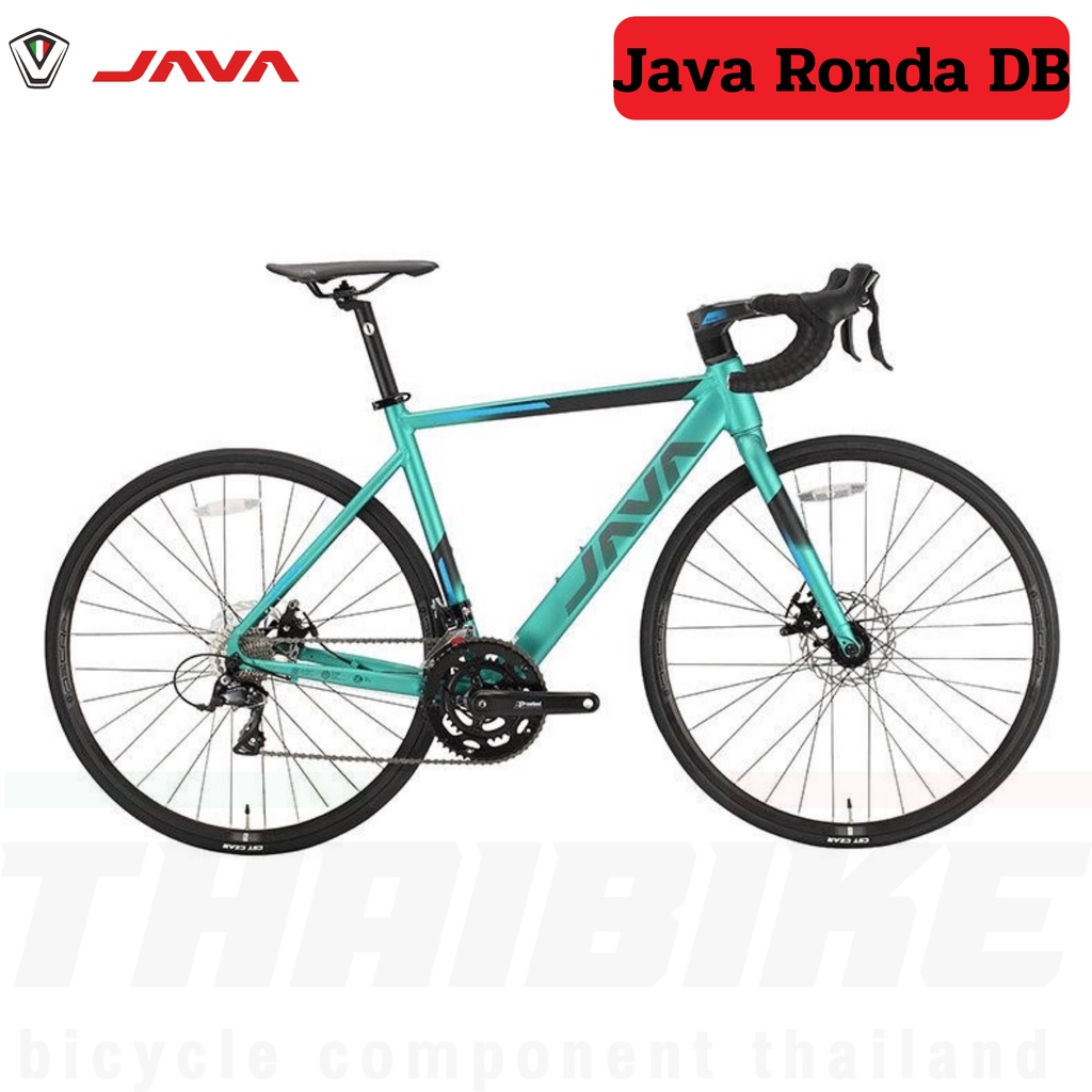 จักรยานเสือหมอบดิสก์เบรค JAVA รุ่น RONDA Integrated Aero 18SPD | Shopee ...