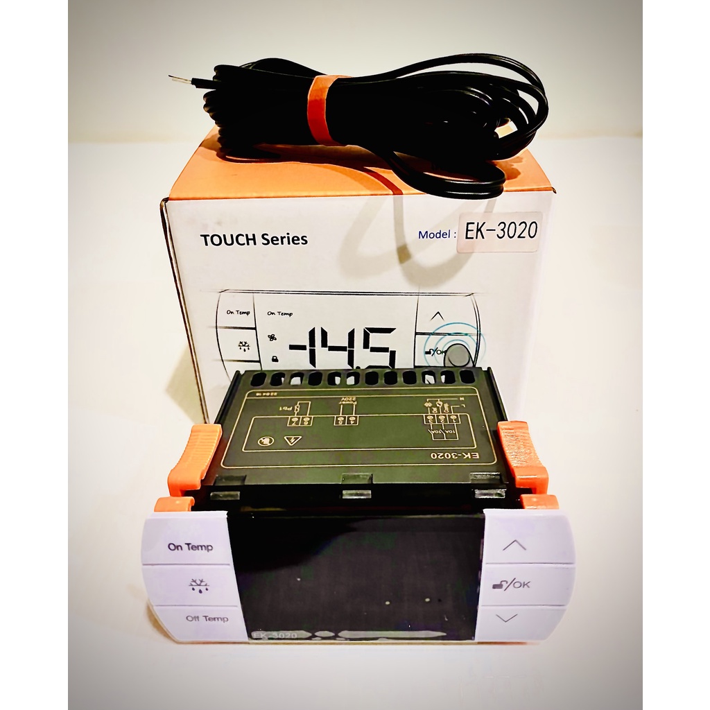 ชุดควบคุมอุณหภูมิ ดิจิตอล สำหรับตู้แช่ ตู้เย็น ห้องเย็น Elitech EK-3020 ,EK-3030 (DIGITAL ...