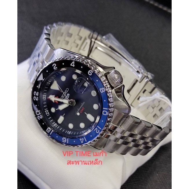 นาฬิกา SEIKO 5 Spots GMT Automatic รุ่น SSK003K1 SSK003K SSK003 ...