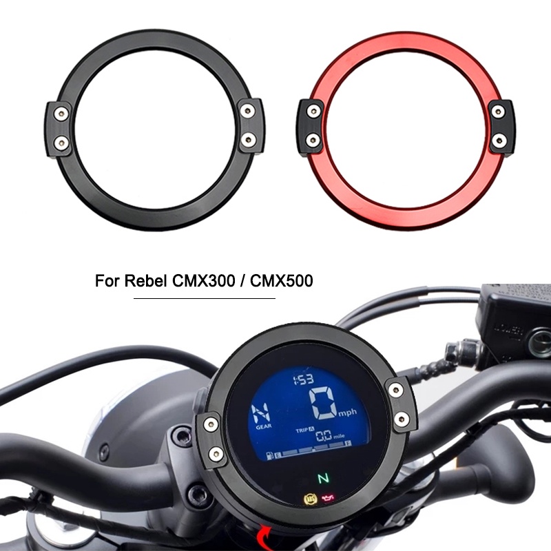 CMX300 CMX500 CNC Aluminum Speedometer Gauge Instrument Meter Ring ...