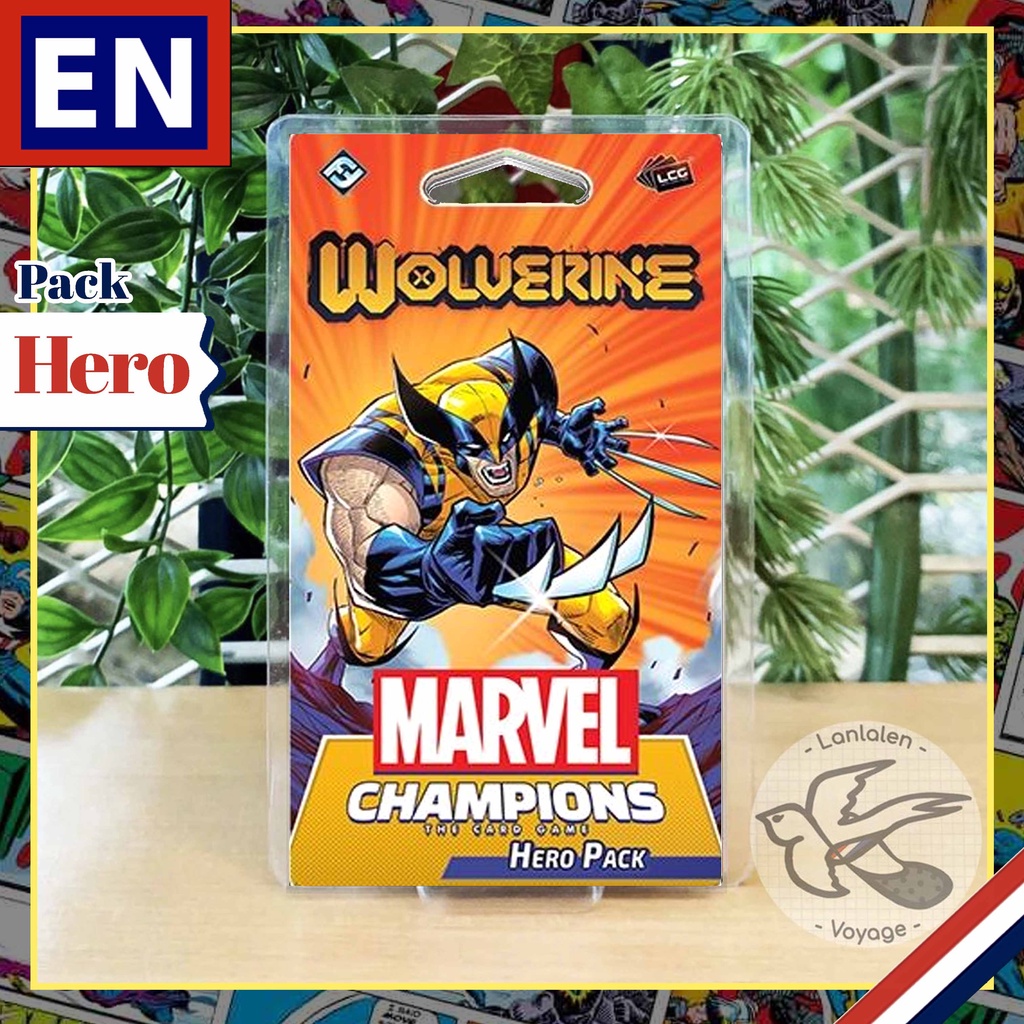Marvel Champions LCG The Card Game – Wolverine Hero Pack [Boardgame ...