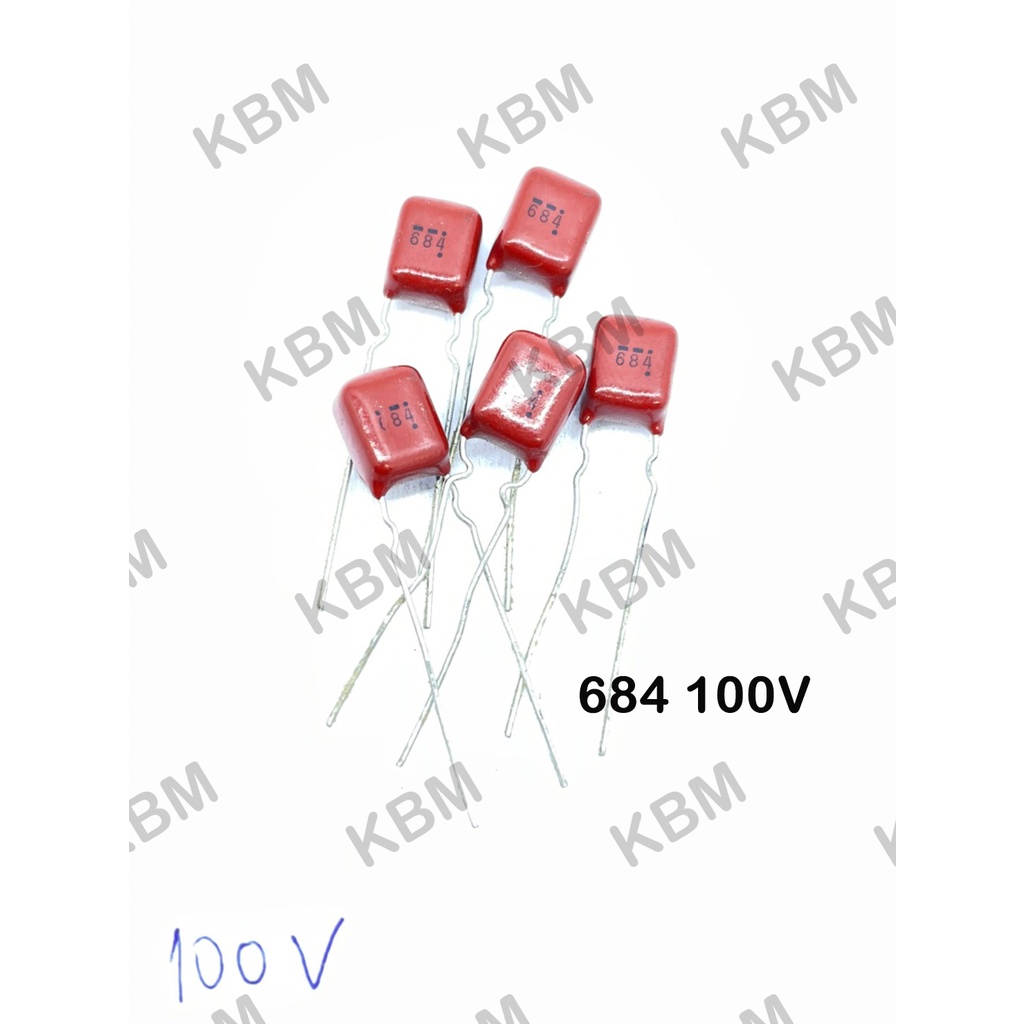 Capacitor (คาปาซิเตอร์) C684(0.68)50V 100V 200V 630V | Shopee Thailand