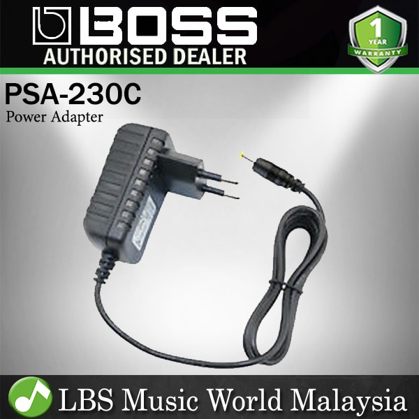 Boss PSA-230C PSA Series Power AC อะแดปเตอร์แป้นเหยียบเอฟเฟค (PSA230C ...