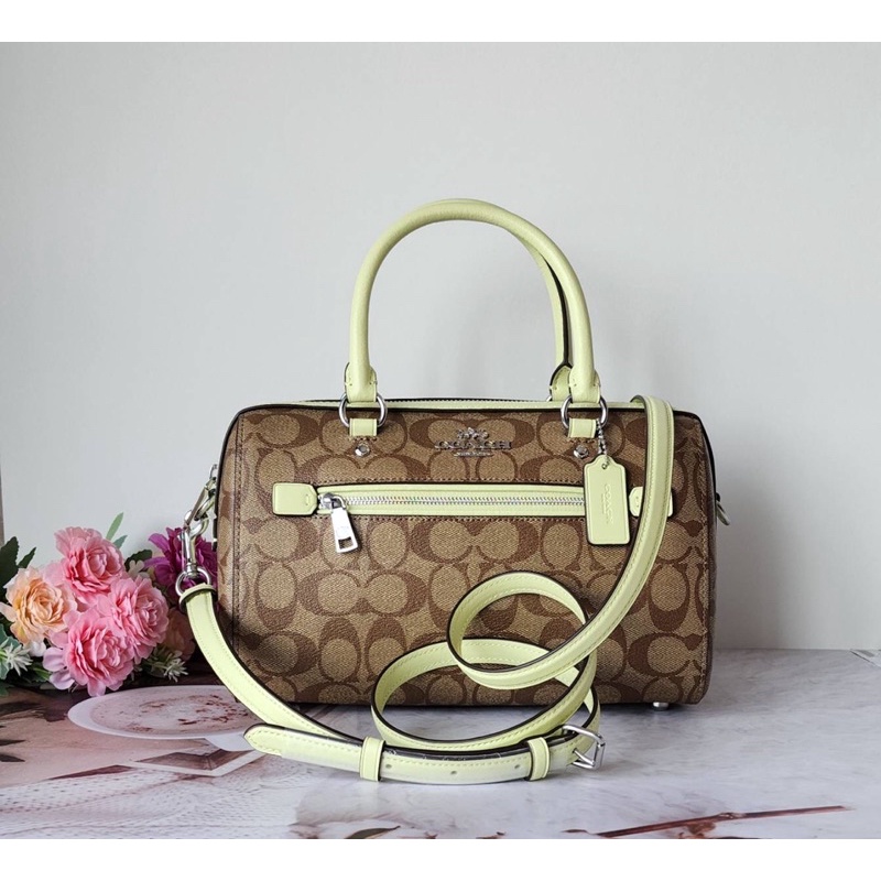 New Coach Satchel ของแท้ 100% พร้อมส่ง | Shopee Thailand