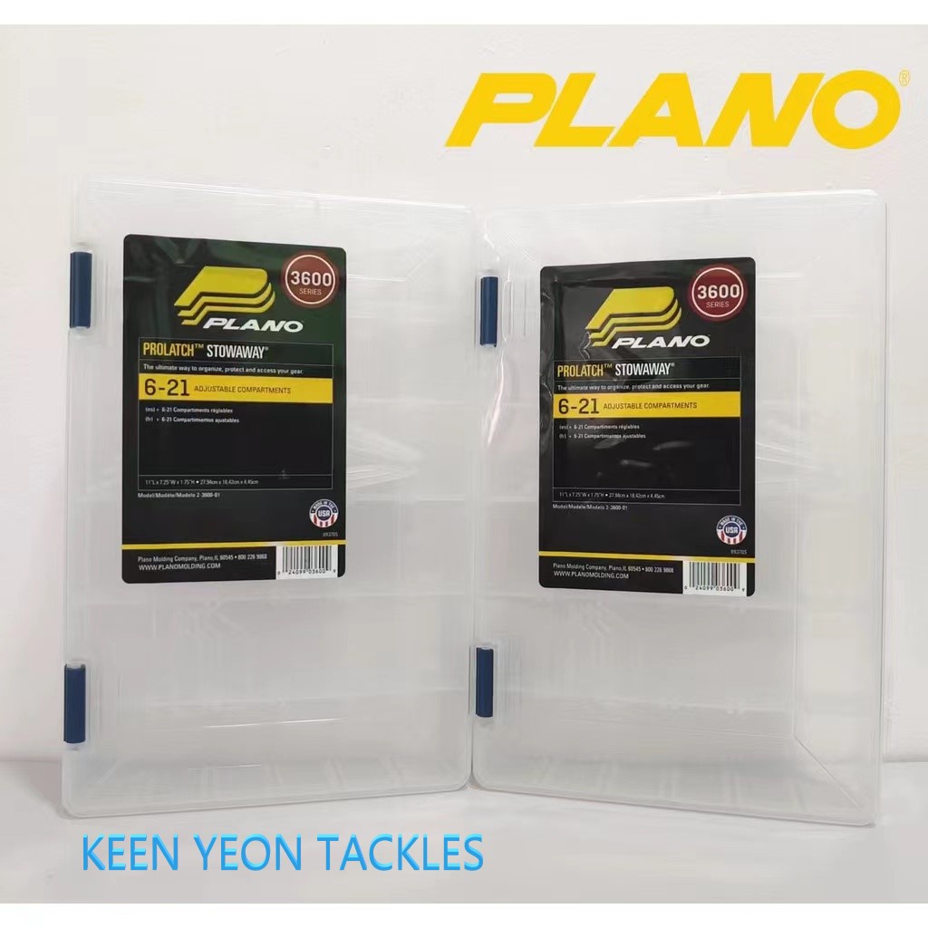 Plano PROLATCH STOWAWAY TACKLE BOX 3600 SERIES | Shopee Thailand