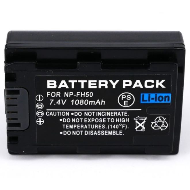 แบตกล้องโซนี่ รุ่นแบต SONY NP-FH50 for Sony NP-FH50 NP-FH40 NP-FH30 NP-FH60 Alpha DSLR | Shopee ...