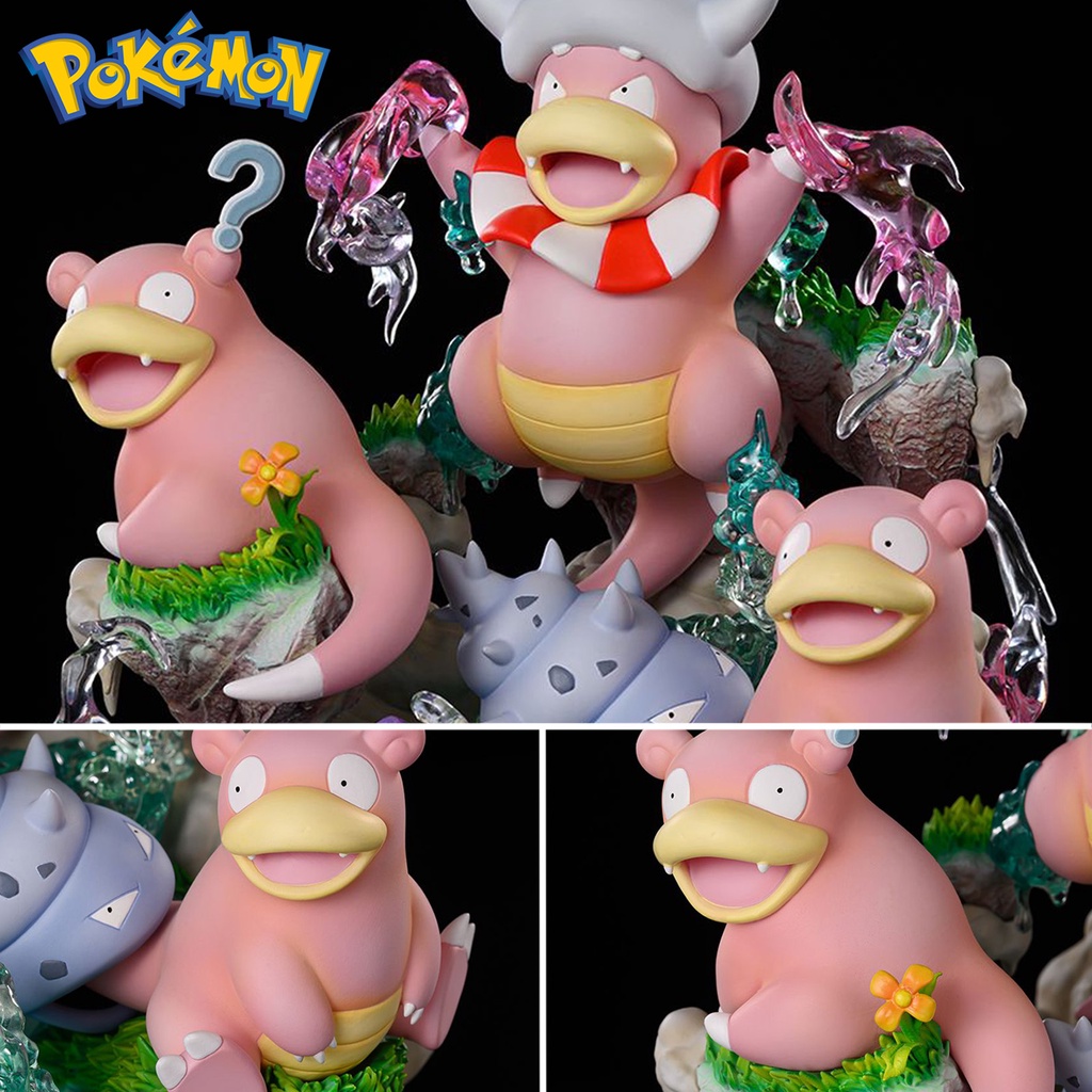 MFC Studio Pokemon Evolution of Slowpoke Yadoran โปเกมอน อีโวลูชัน สโลว์โปก ยาโดคิง ธาตุพลังจิต ...