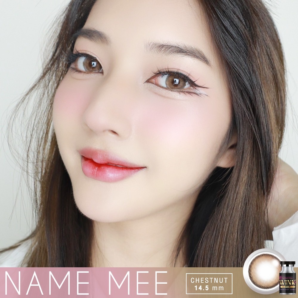 🔥คอนแทคเลนส์ ขนาดบิ๊กอาย Name mee Wink | Shopee Thailand