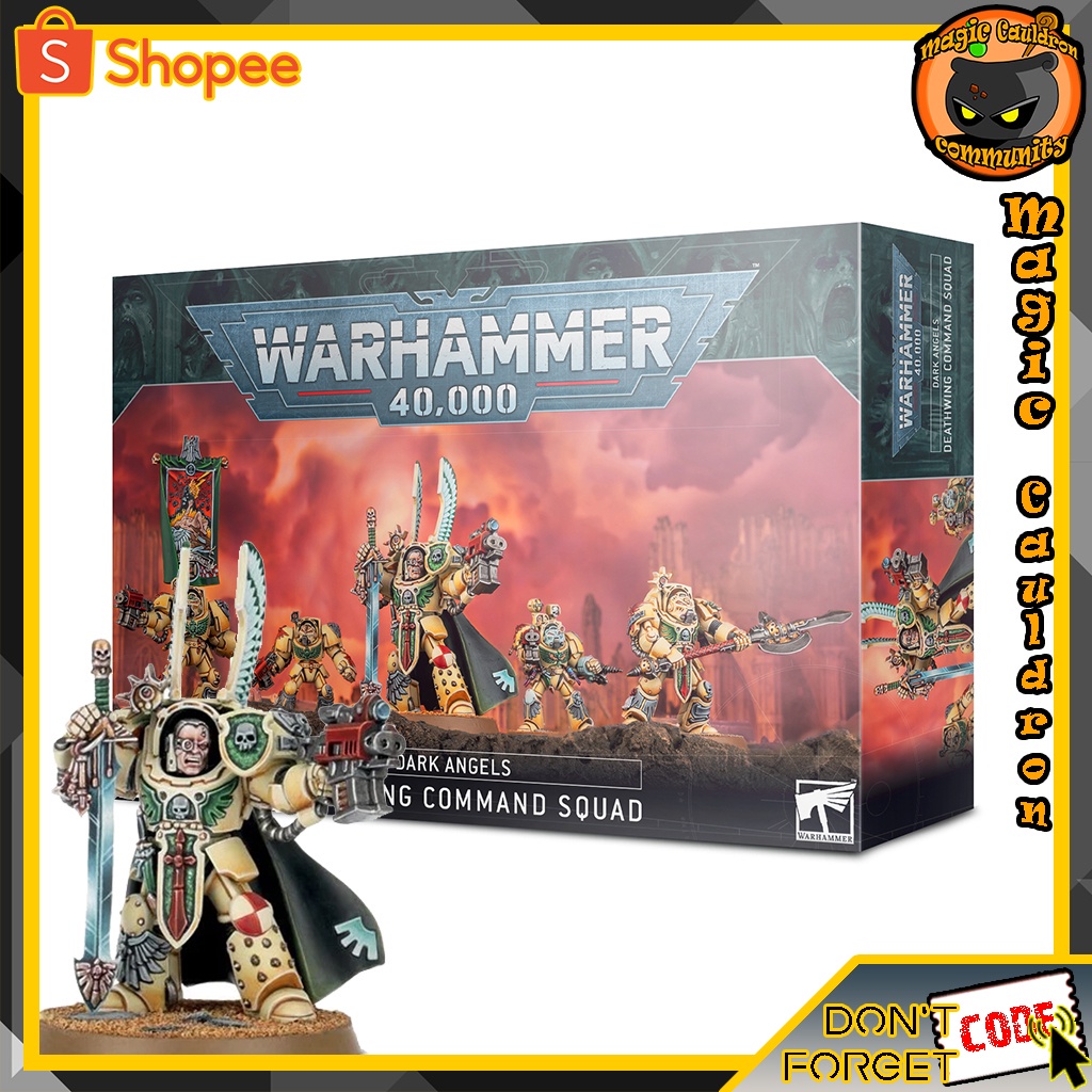 Dark Angels Deathwing Command Squad Warhammer 40000 | Shopee Thailand