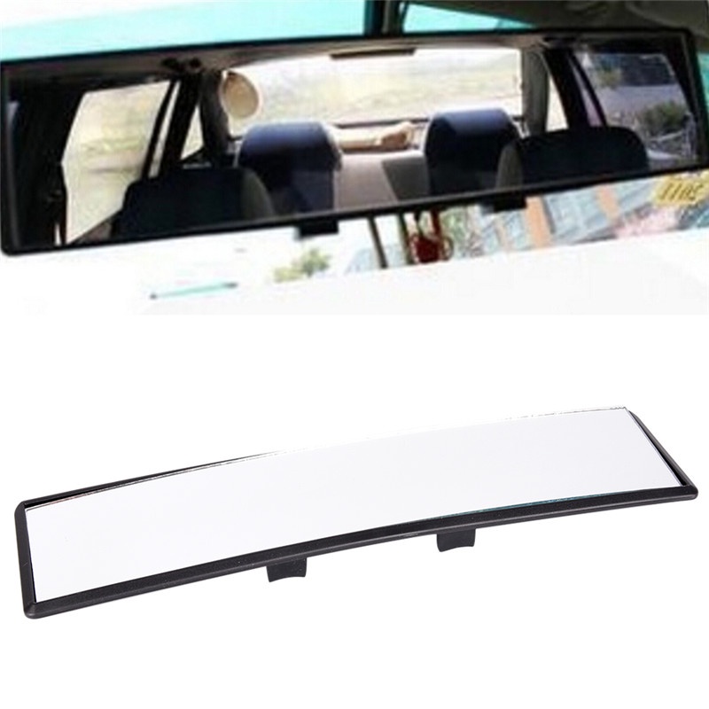 Universal 300mm Panoramic Curve Convex Interior Clip On Rear View ...