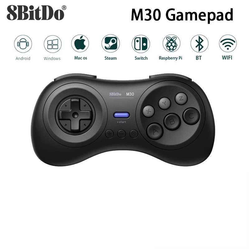 8bitdo M30 จอยเกมบลูทูธ รองรับ Wifi amp BT สําหรับ Android Windows ...