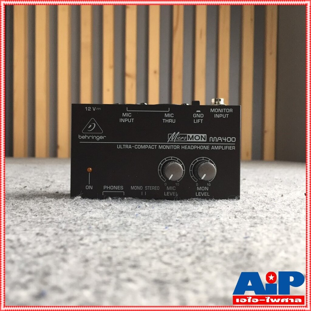 BEHRINGER MA400 Monitor Headphone Amp MA 400 MA-400 เครื่องขยายสัญญาณหู ...