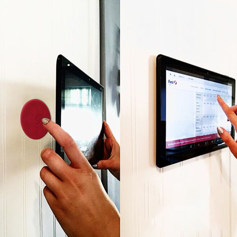 Magnetic Stand Sticker Magnet Adsorption Plate Tablet Wall Mount Car ...