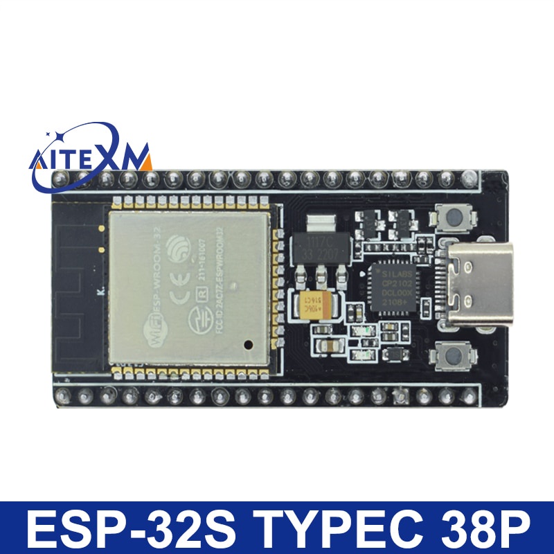 Esp32 บอร์ดทดลอง ESP-32S NodeMCU-32S MICRO/TYPE-C โมดูลไร้สาย WiFi และบลูทูธ ESP-WROOM-32 IOT ...