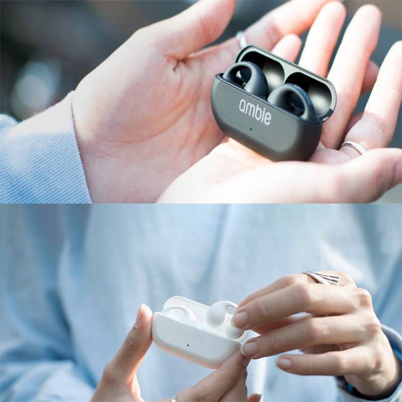 ใหม่ หูฟังรุ่น Ambie AM-TW01 หูฟังบลูทูธไร้สาย Bluetooth 5.2 เสียงคุณภาพสูง รูปทรงสวยดูคล้ายต่าง ...