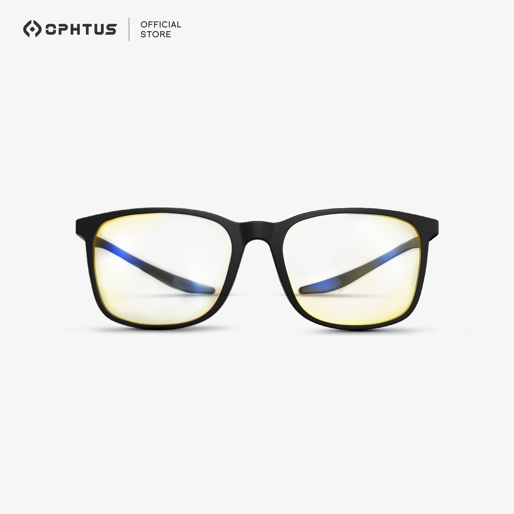 OPHTUS แว่นกรองแสงสำหรับเกมเมอร์ รุ่น Saber เลนส์ RetinaX Amber | Shopee Thailand