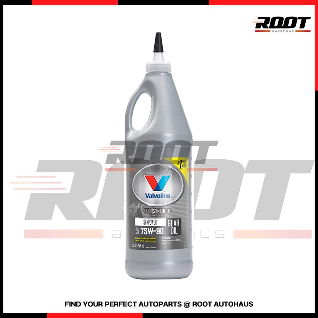 VALVOLINE น้ำมันเกียร์และเฟืองท้าย Full Synthetic 75W-90 Contains ...