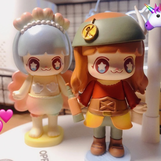 【ของแท้】ชุดกล่องสุ่ม ตุ๊กตาฟิกเกอร์ Kimmy & Miki Under the Sea 52TOYS 10 ชิ้น | Shopee Thailand