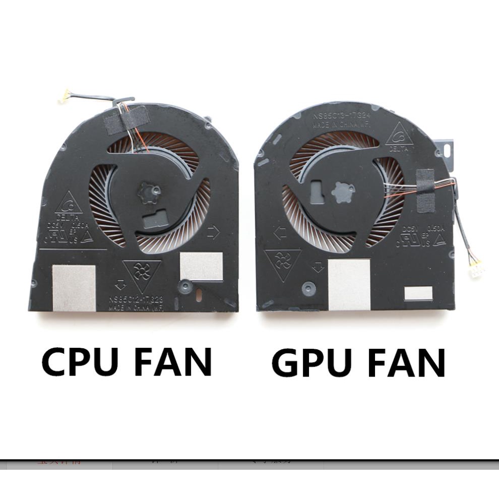พัดลมระบายความร้อน CPU GPU สําหรับ Dell Precision 7530 7540 P74F 7730 ...