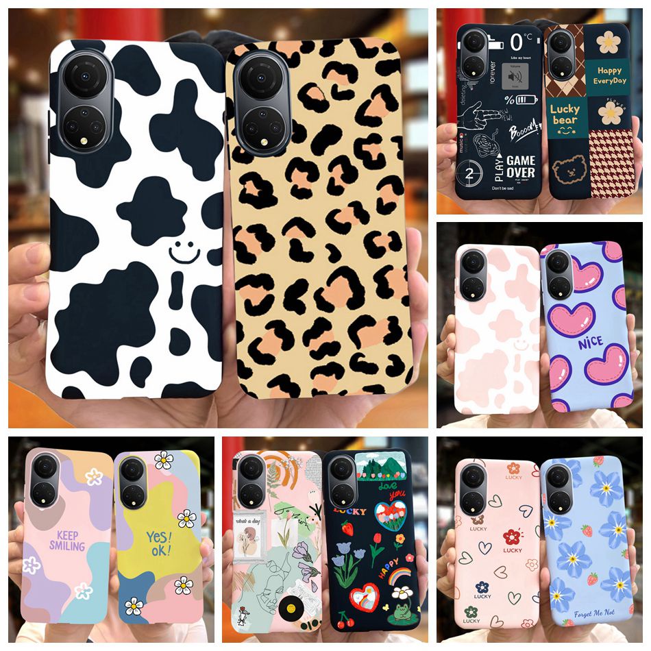 เคสโทรศัพท์ซิลิโคนเจลลี่ แบบนิ่ม ลายเสือดาว สําหรับ Honor X7 2022 ...