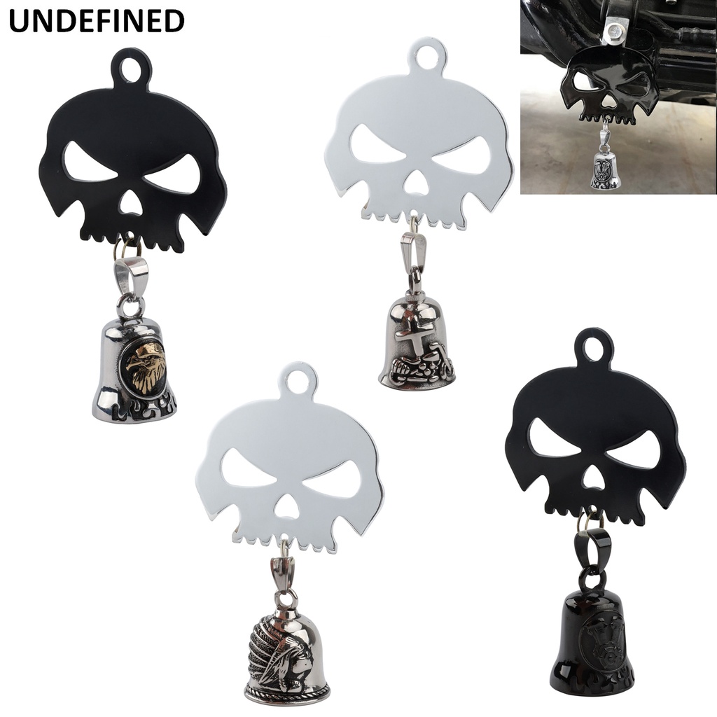 Motorcycle Bell Hanger Mount Engine Cross Cool Biker Guard Bell for ...