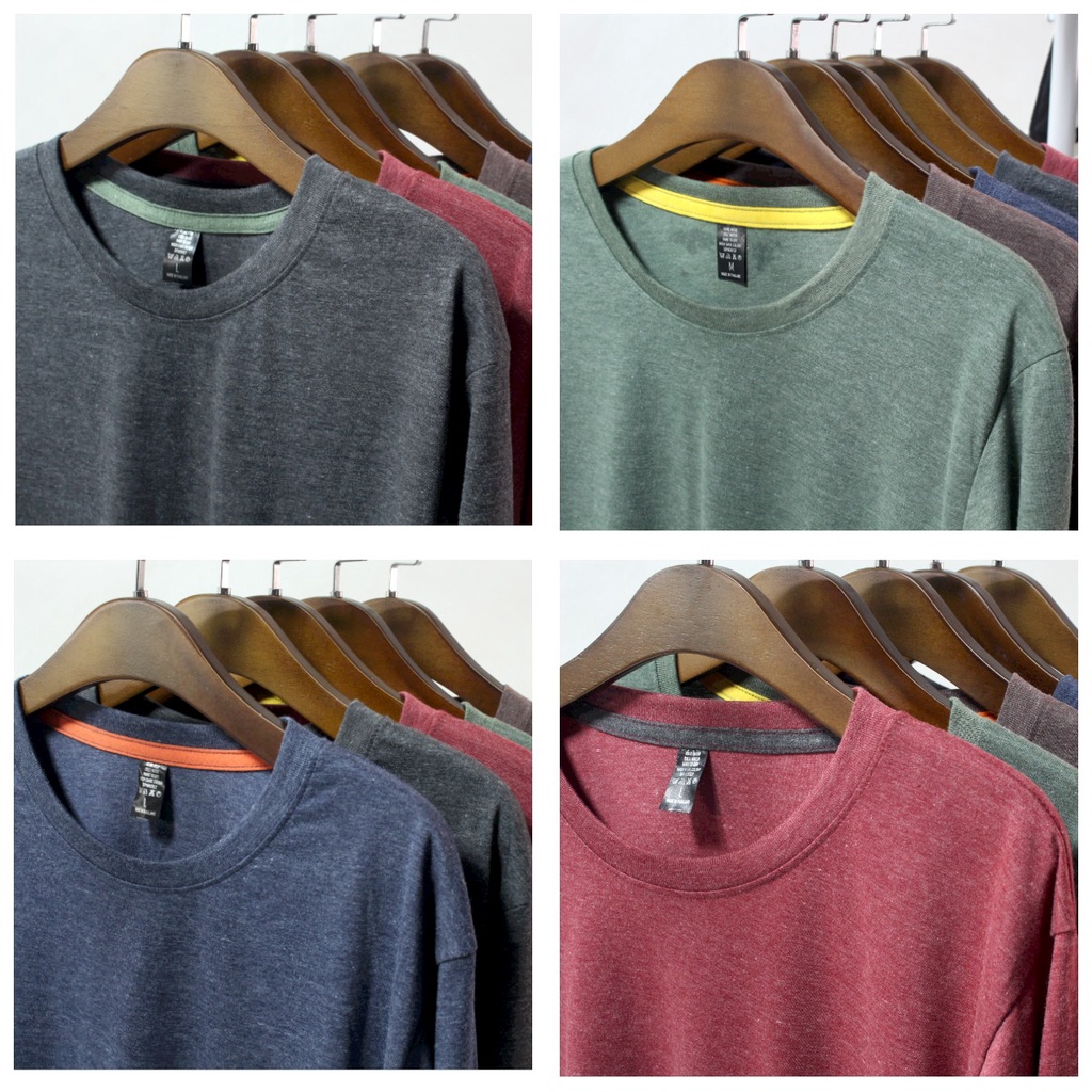 เสื้อยืดรุ่น Topdry ผ้าคอต้อนเนื้อนิ่ม ไม่ต้องรีด สวมใส่สบาย | Shopee Thailand