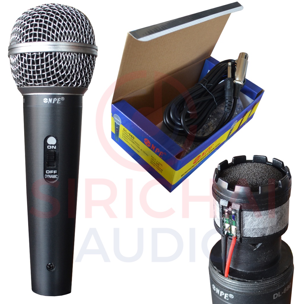 ไมค์ NPE รุ่น DL680 (แถมสาย) | Shopee Thailand