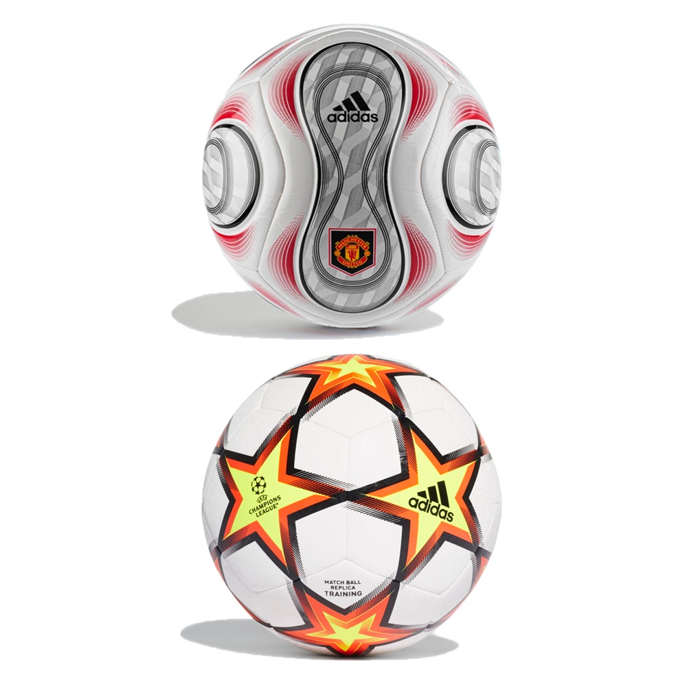 Adidas ลูกฟุตบอล UCL Training Pyrostorm Ball / Manchester United Club ...